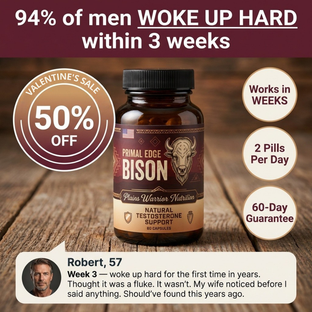 Primal American Bison Testosterone Booster – Primal Edge