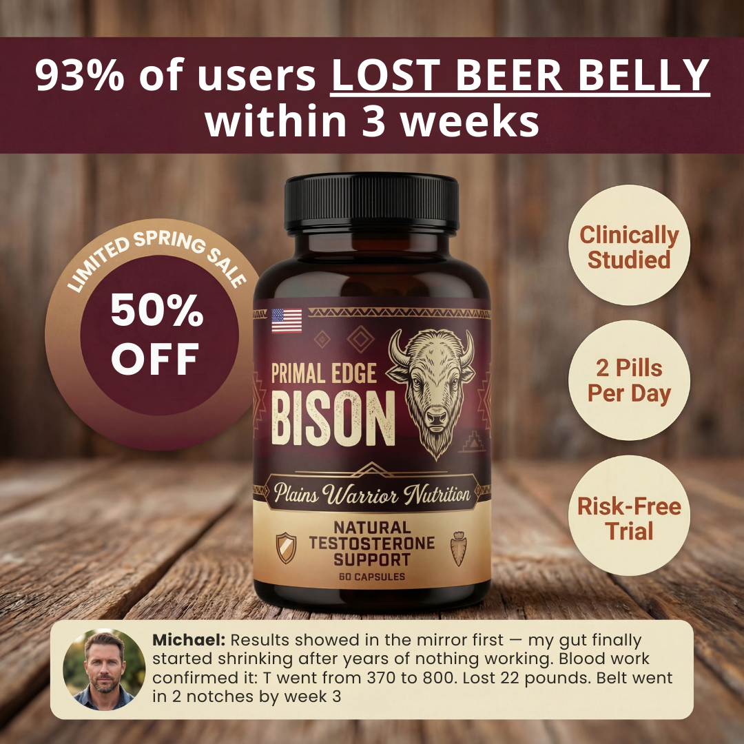Primal American Bison Testosterone Booster – Primal Edge